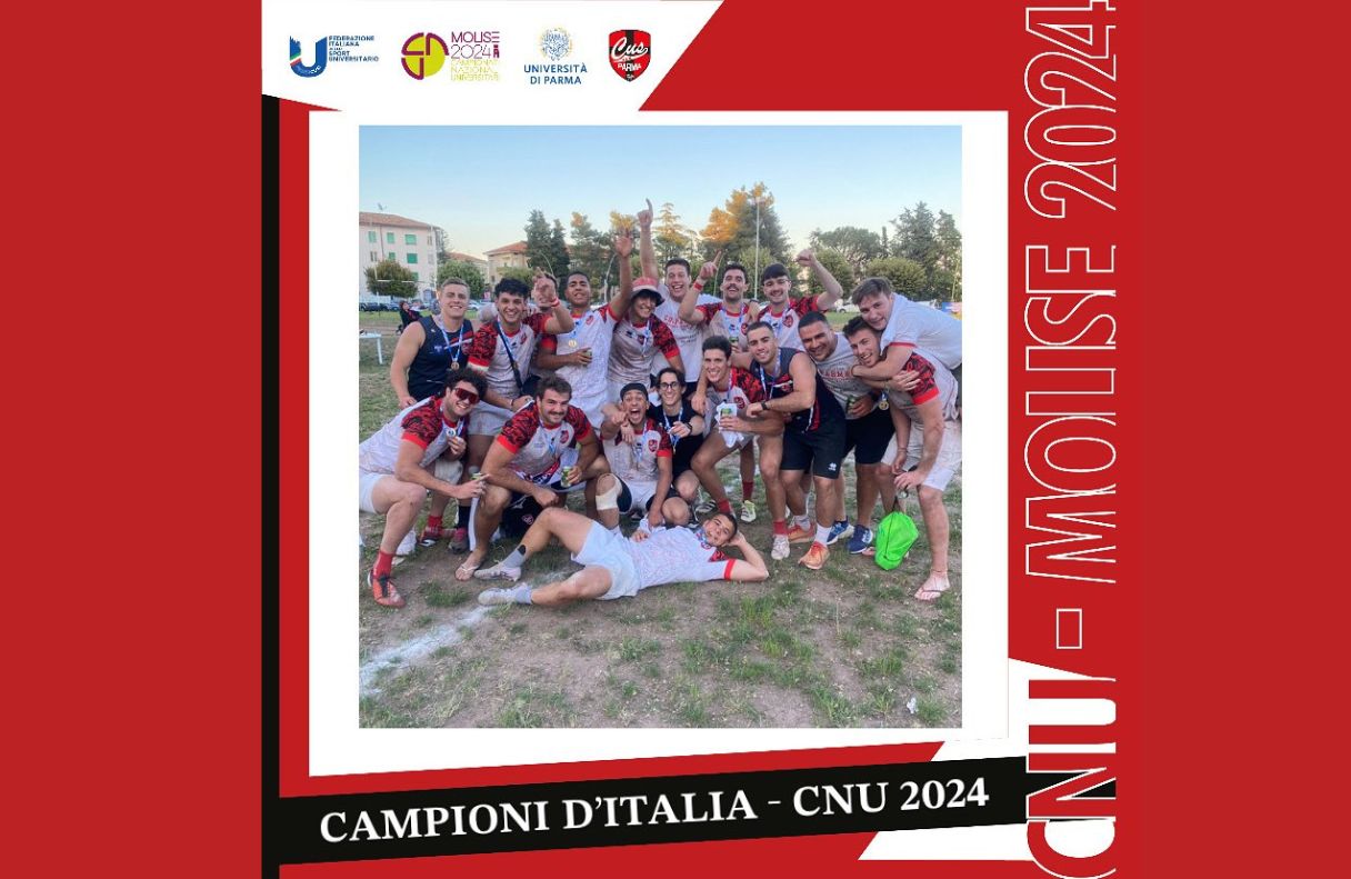 Il CUS Parma campione italiano 2024 - Rugby Parma